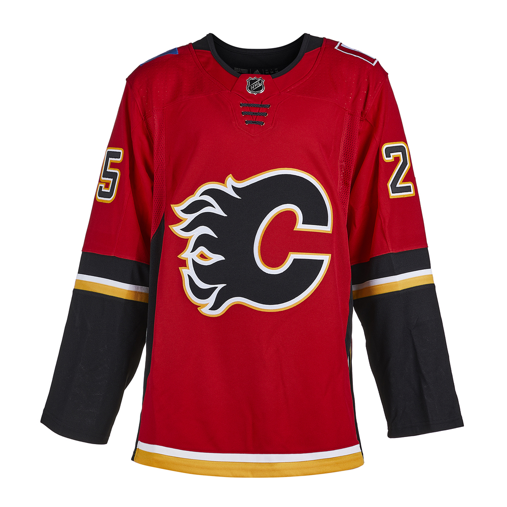 Jacob Markstrom Signed Calgary Flames Black Logo Third adidas Jersey - NHL Auctions