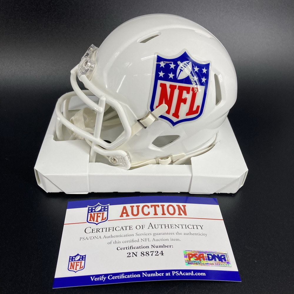 NFL - Commanders Brian Robinson Signed NFL Shield Mini Helmet | The ...