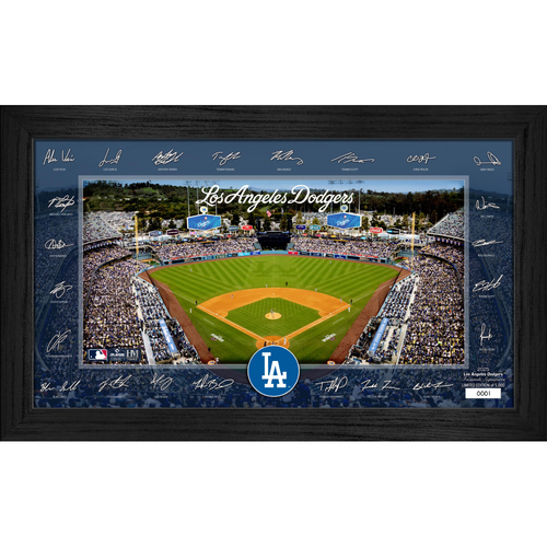 Los Angeles Dodgers 2025 Signature Field Frame LE #1 | MLB Auctions