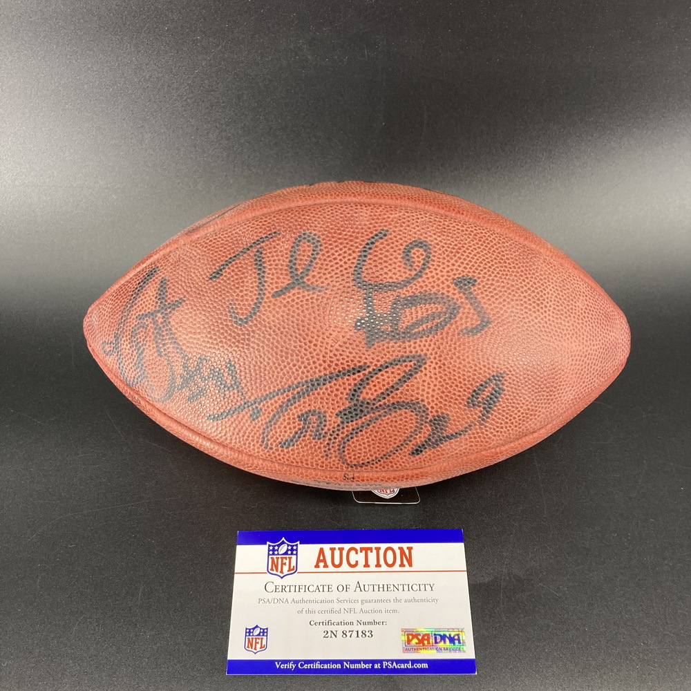 Legends - Authentic Football Signed by Drew Brees, JJ Watt, Jerry Rice ...