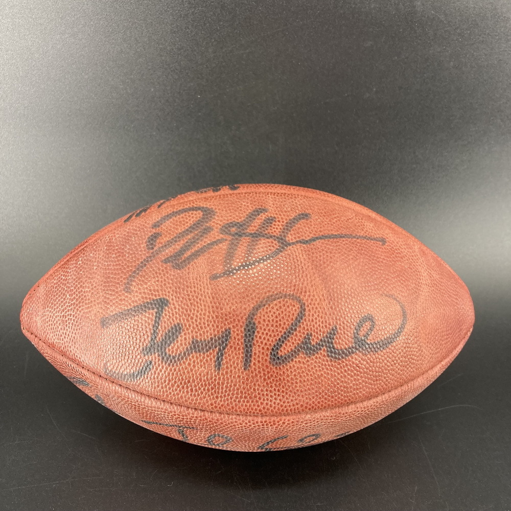 NFL Auction | Legends - Authentic Football Signed by Drew Brees, JJ ...