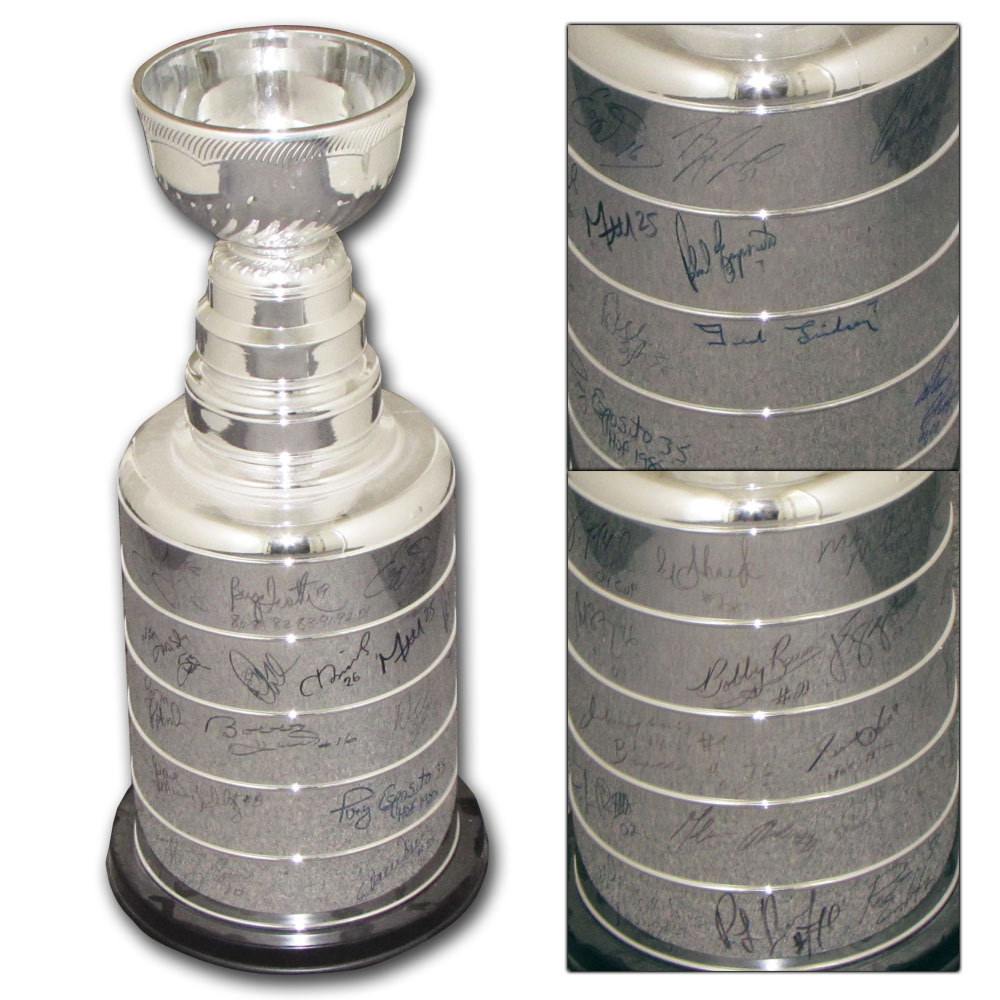 Multi-Signed 2' Stanley Cup - 33 Cup Winning Signatures - NHL Auctions