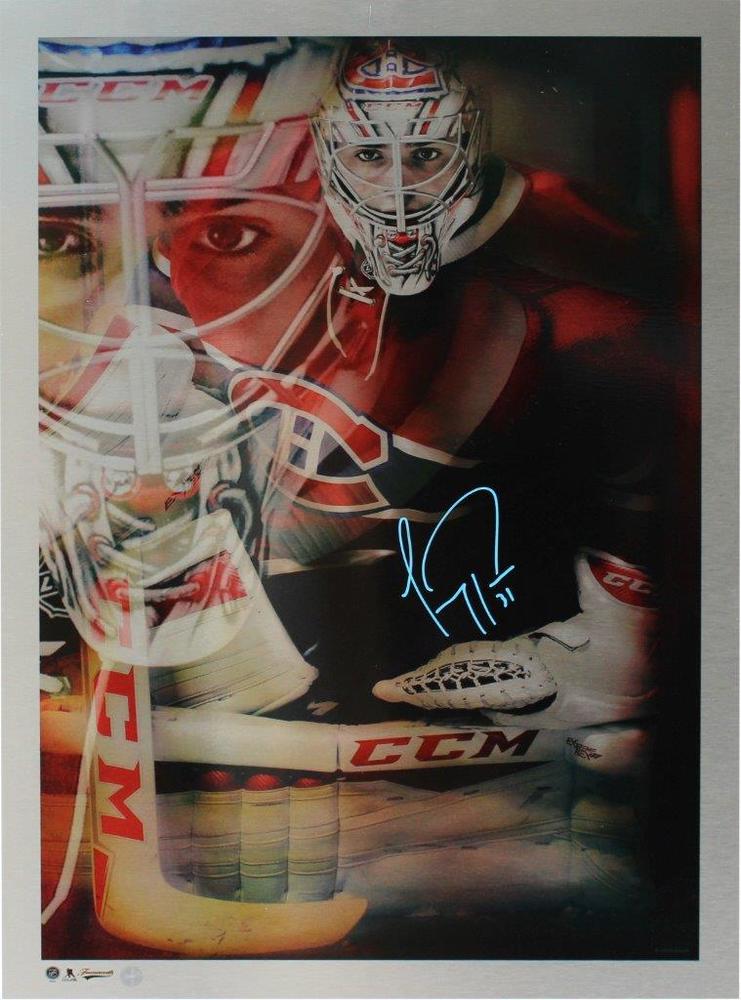 Carey Price Signed Metal Print - Imperfect - NHL Auctions