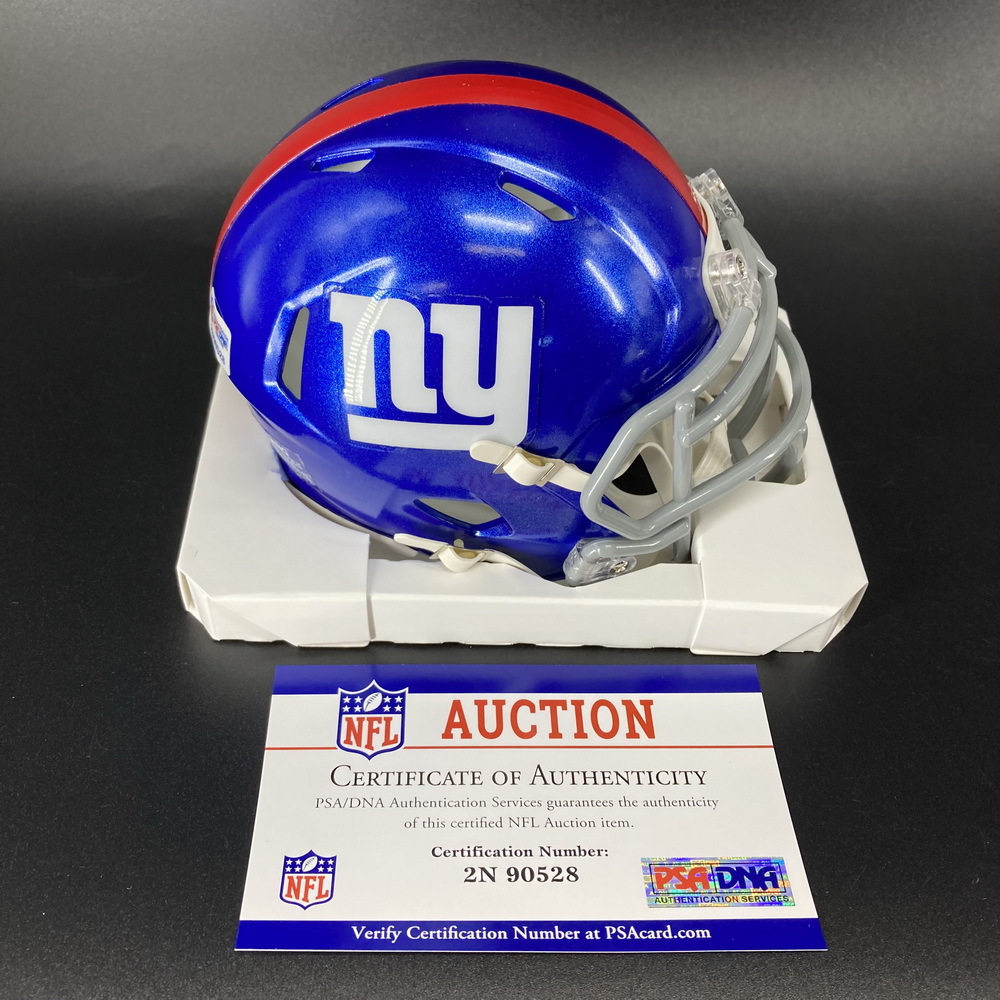 NFL - Giants Olivier Vernon Signed Mini Helmet | The official auction ...