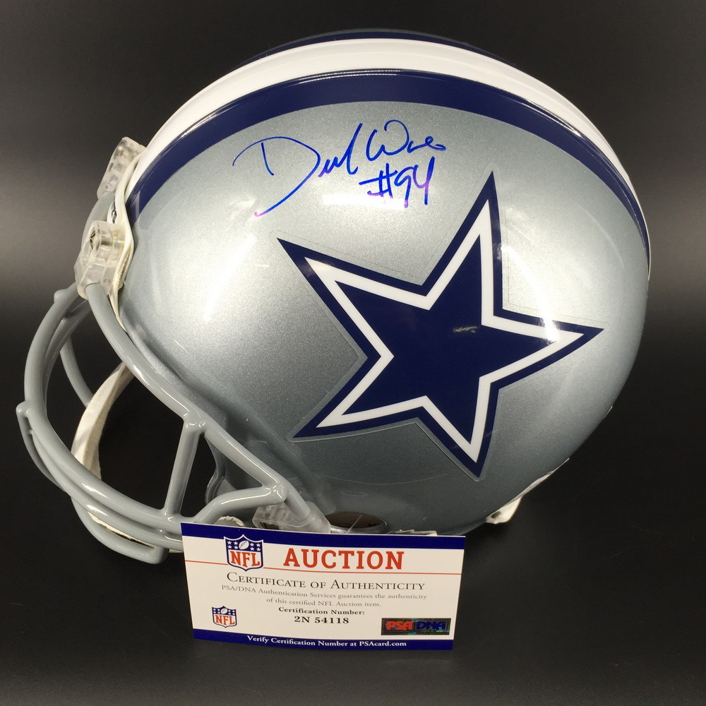 NFL - Cowboys DeMarcus Ware Signed Proline Helmet | The official ...