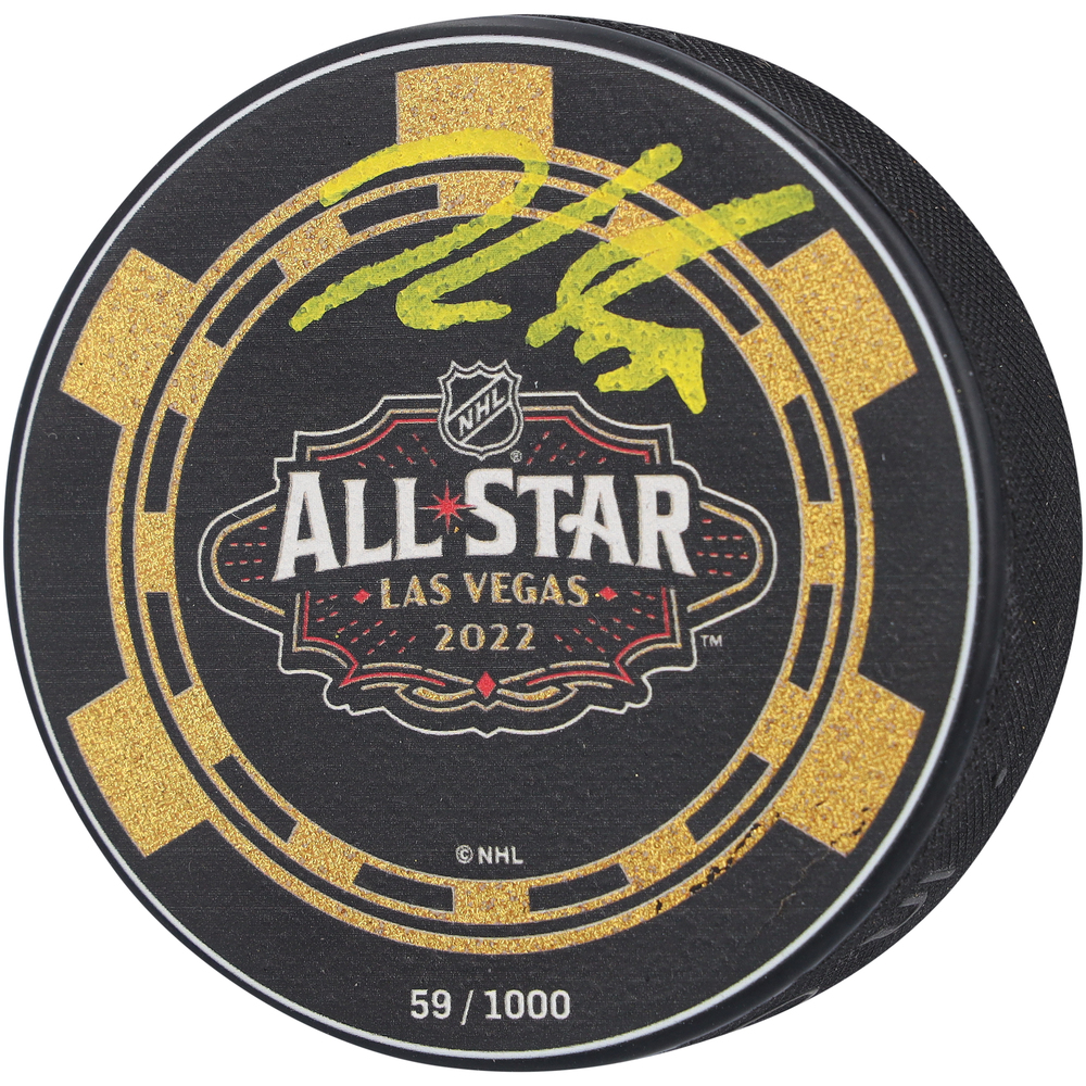Jake Guentzel Pittsburgh Penguins Autographed 2022 NHL All-Star Poker ...