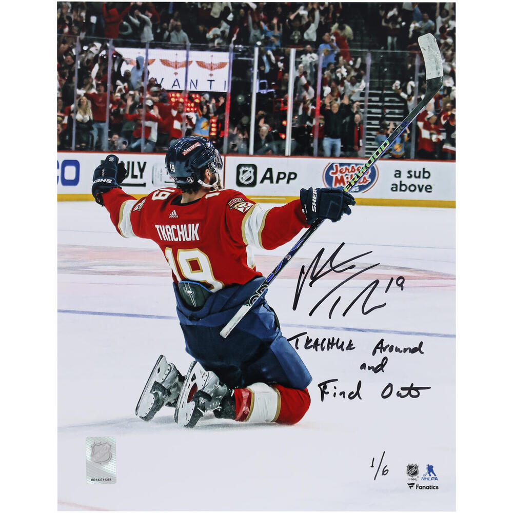 Matthew Tkachuk Florida Panthers Autographed 11