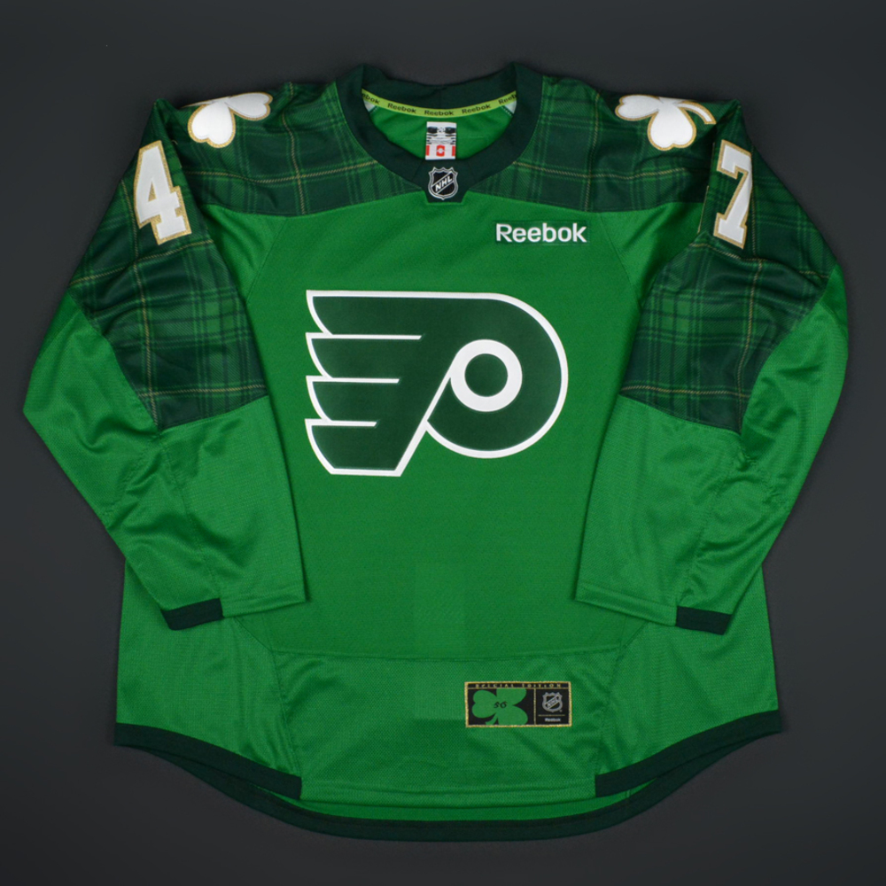 Andrew MacDonald - Philadelphia Flyers - St. Patricks's Day Autographed ...