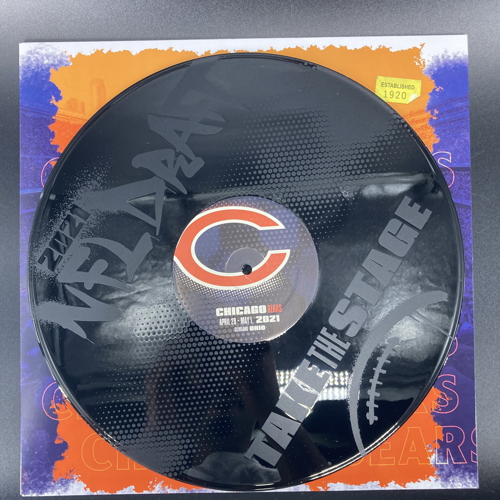 NFL -Bears 2021 NFL Draft Custom Vinyl | The official auction site of ...