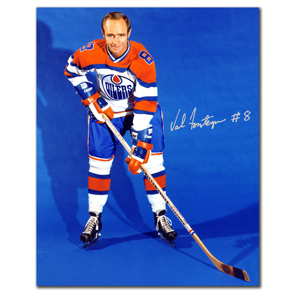 Val Fonteyne Edmonton Oilers Autographed 8x10 - NHL Auctions
