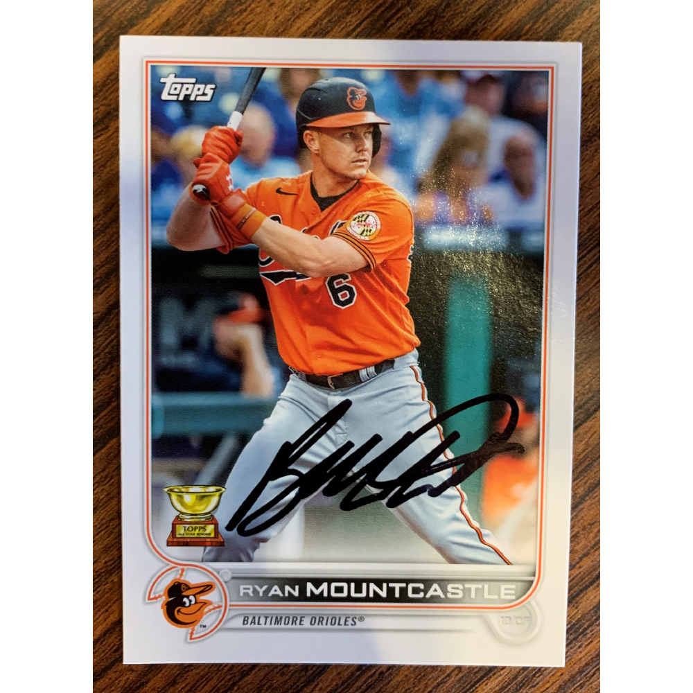 Ryan Mountcastle: Baseball Card - Autographed | Baltimore Orioles Auctions