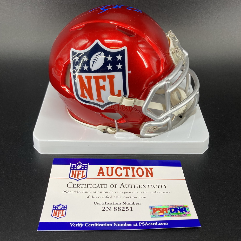 Bills - James Cook Signed NFL Flash Mini-Helmet | The official auction ...