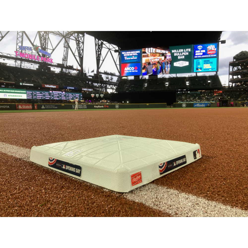 Game Used Opening Day Base - 1st Base, Innings 1-4 | Seattle Mariners ...