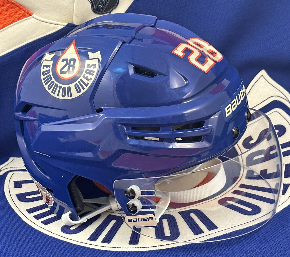 Connor Brown #28 - Autographed 2023 NHL Heritage Classic Edmonton ...