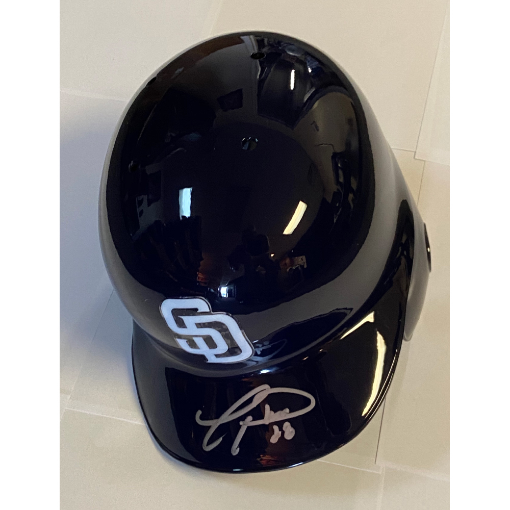 Tommy Pham Autographed Padres Batting Helmet | MLB Auctions