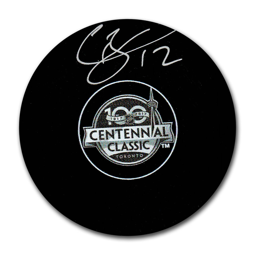 Connor Brown Autographed 2017 Centennial Classic Puck - NHL Auctions