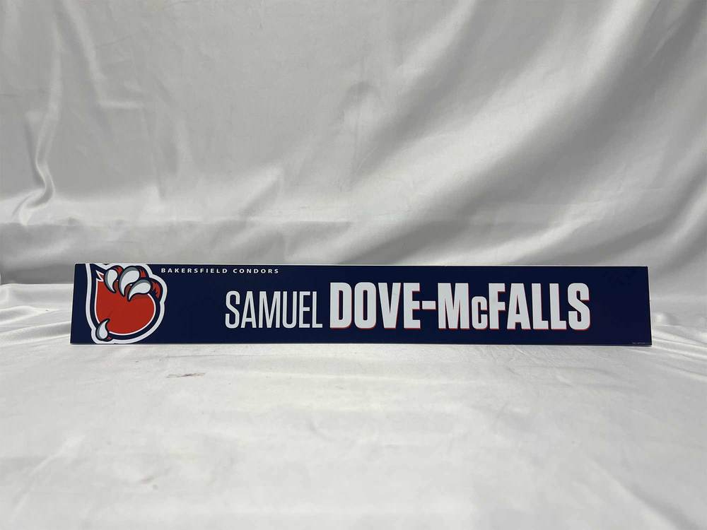 AHL Authentic - 2022-23 Bakersfield Condors Locker Room Nameplate - #41 ...