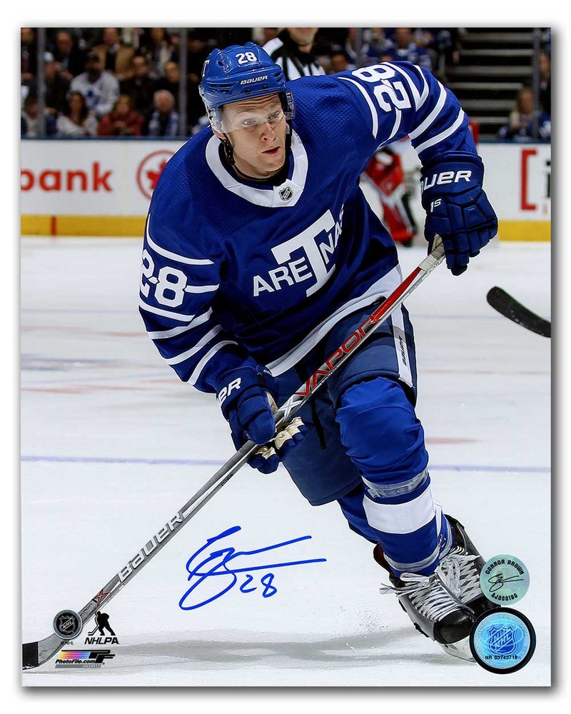 Connor Brown Toronto Arenas Signed Maple Leafs Next Century Game 8x10 ...