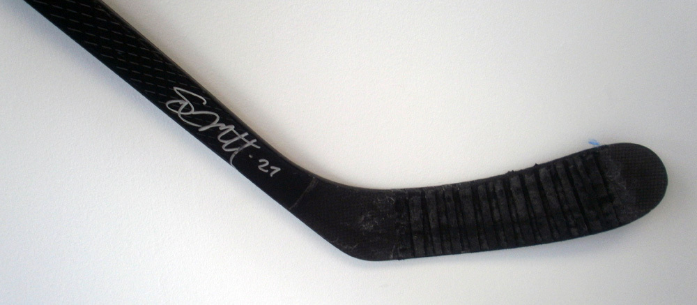 #27 Shawn Matthias Game Used Stick - Autographed - Vancouver Canucks ...