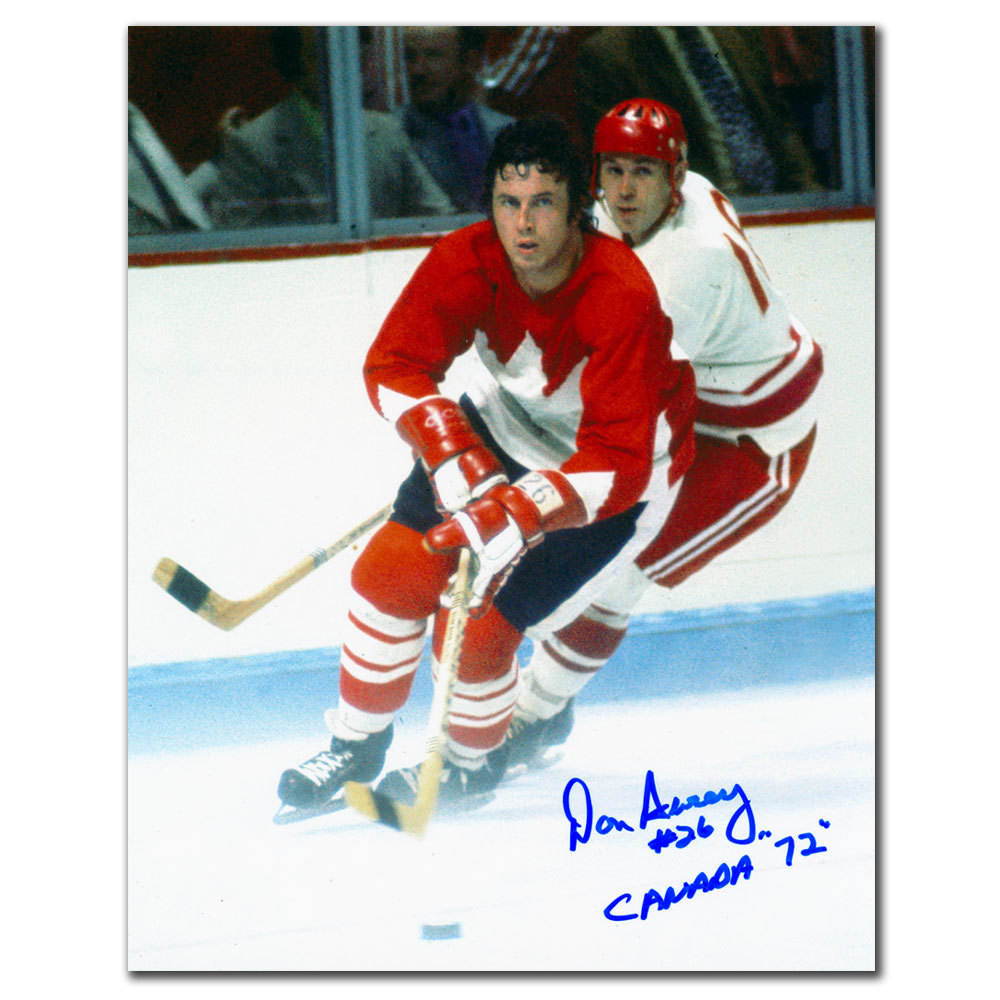 Don Awrey Team Canada 1972 Autographed 8x10 - NHL Auctions