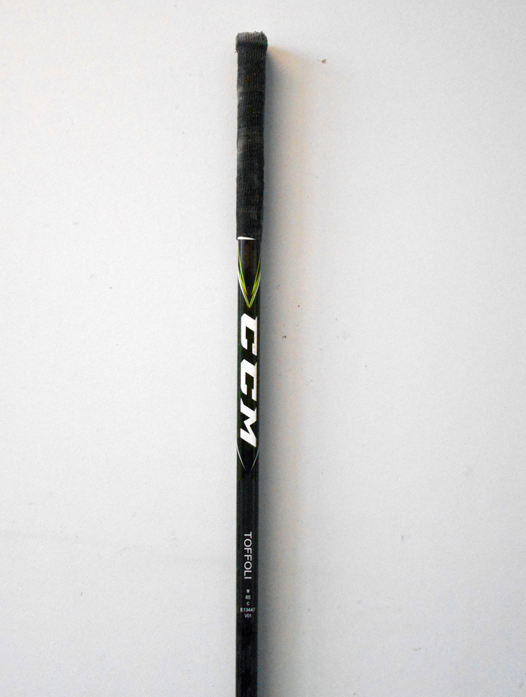#73 Tyler Toffoli Game Used Stick - Autographed - Los Angeles Kings ...