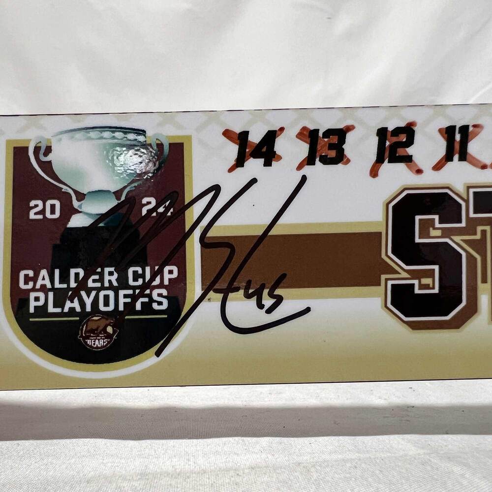 AHL Authentic - 2024 Hershey Bears Calder Cup Finals Locker Room ...