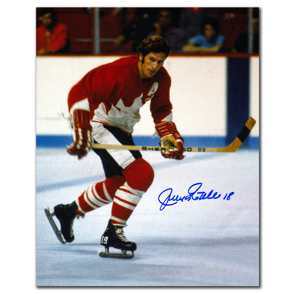 Jean Ratelle Team Canada 1972 Summit Series Autographed 8x10 - NHL Auctions