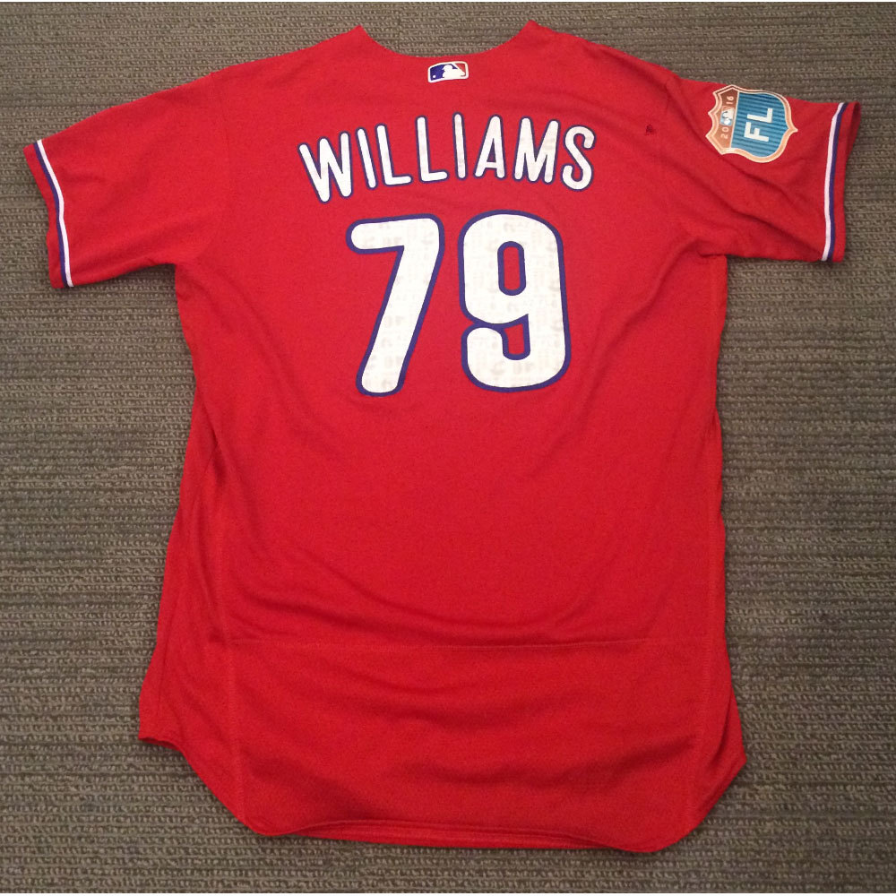 Philadelphia Phillies Spring Training Jersey - Nick Williams | MLB Auctions