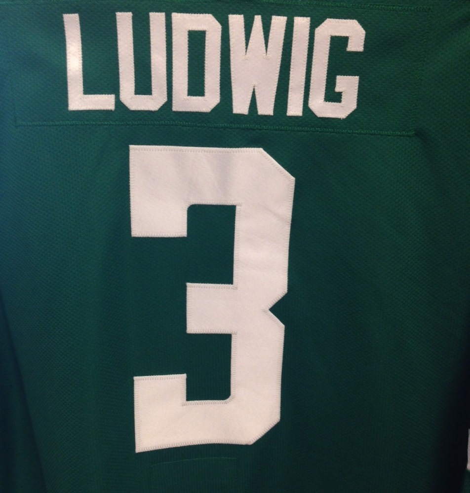 Dallas Stars Alumni, Craig Ludwig, Autographed Alumni Game Worn Jersey ...