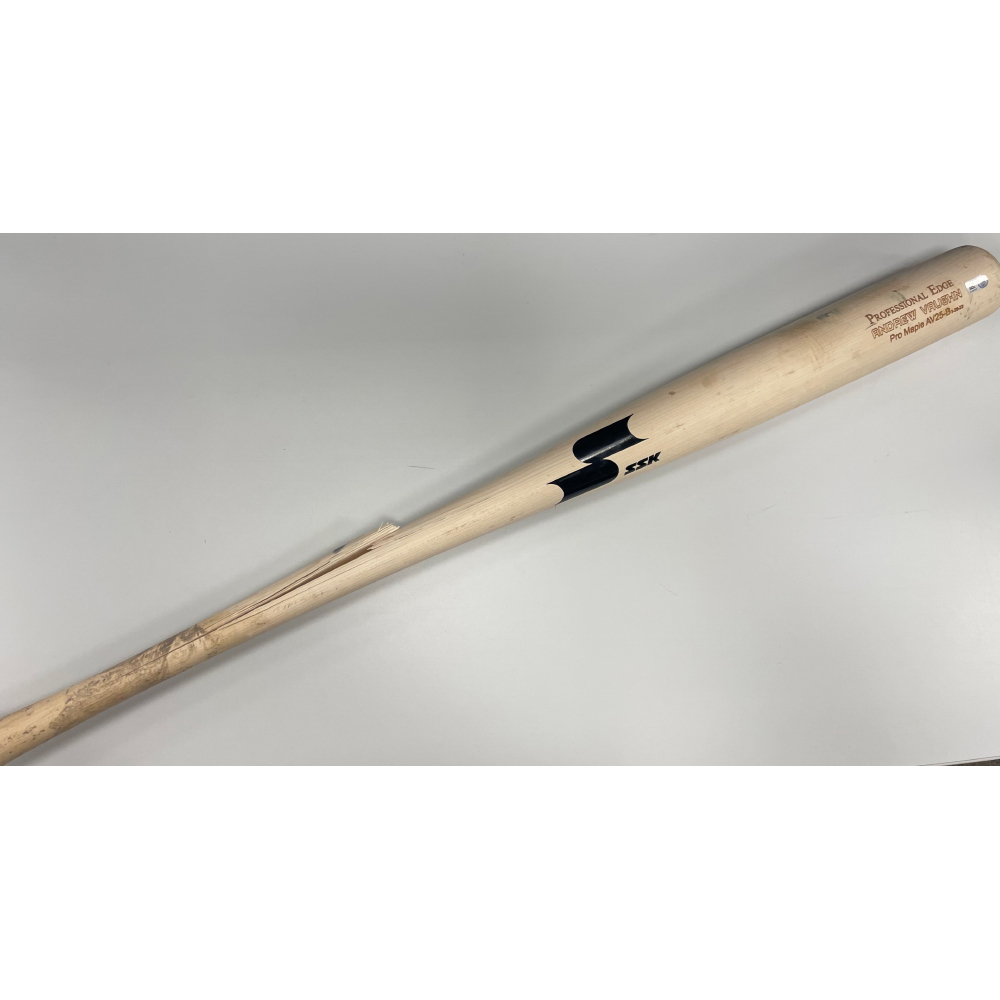 Andrew Vaughn Game-Used Broken Bat - 4/15/2022 - Ground Out | White Sox ...