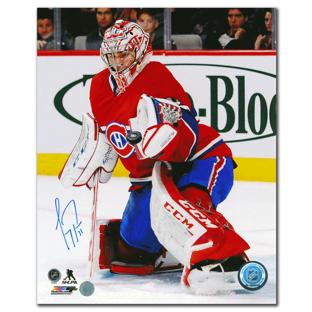 Carey Price Montreal Canadiens GLOVE SAVE Autographed 8x10 - NHL Auctions