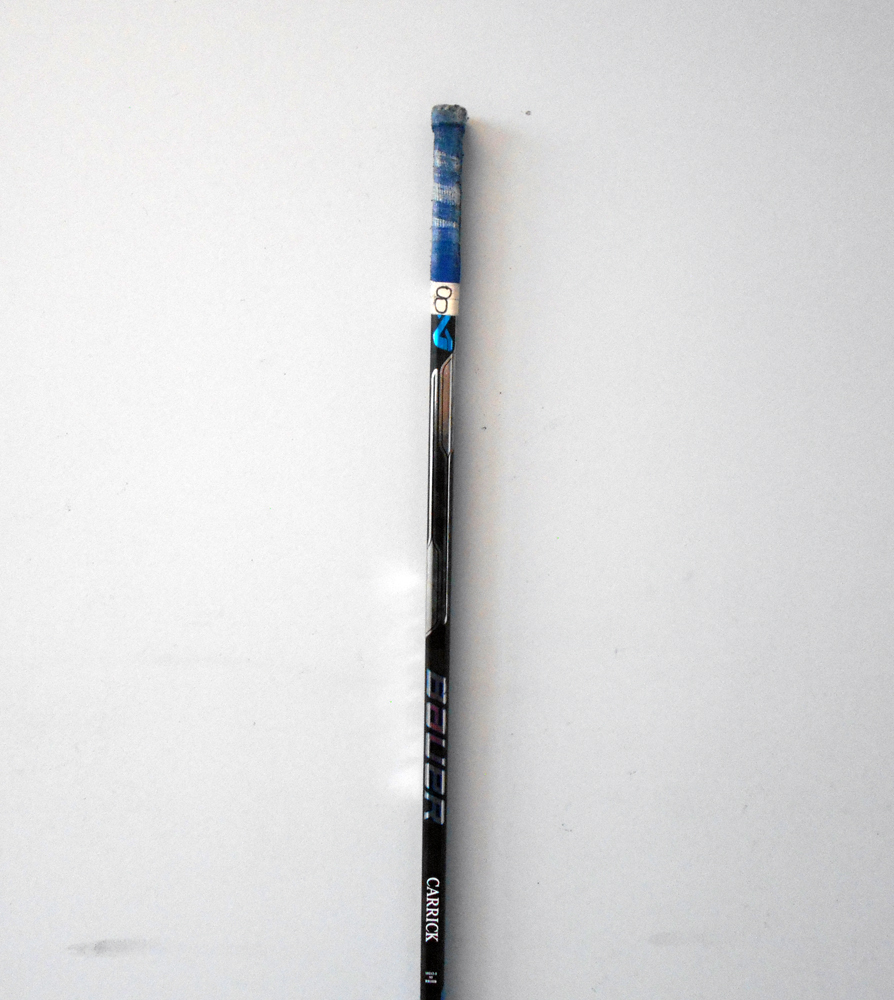 #8 Connor Carrick Game Used Stick - Autographed - Toronto Maple Leafs ...