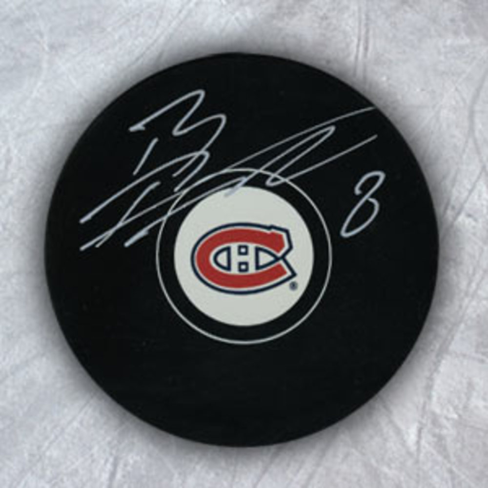BRANDON PRUST Montreal Canadiens Autographed Hockey Puck - NHL Auctions