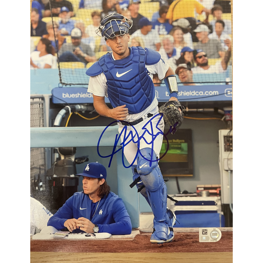Austin Barnes 8x10 MLB Authenticated Autographed Photo | Los Angeles ...