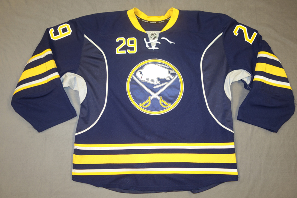 Jake McCabe Game Worn Buffalo Sabres Home Jersey - NHL Auctions