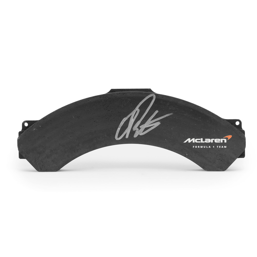 Oscar Piastri Signed 2024 McLaren Race Used Brake Pad Display | F1 ...