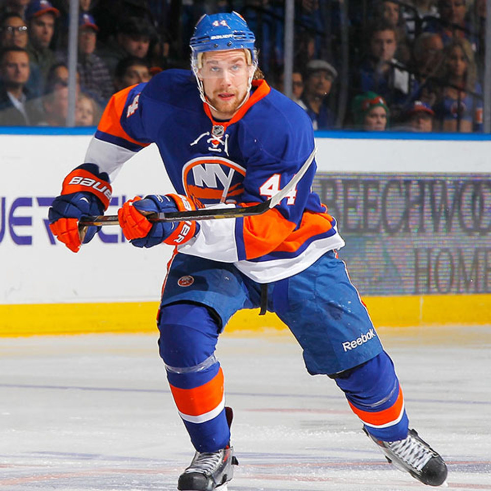 Calvin deHaan Hockey Fights Cancer Jersey- New York Islanders - NHL ...