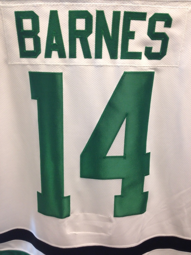 Dallas Stars Alumni, Stu Barnes, Autographed Alumni Game Worn Jersey ...