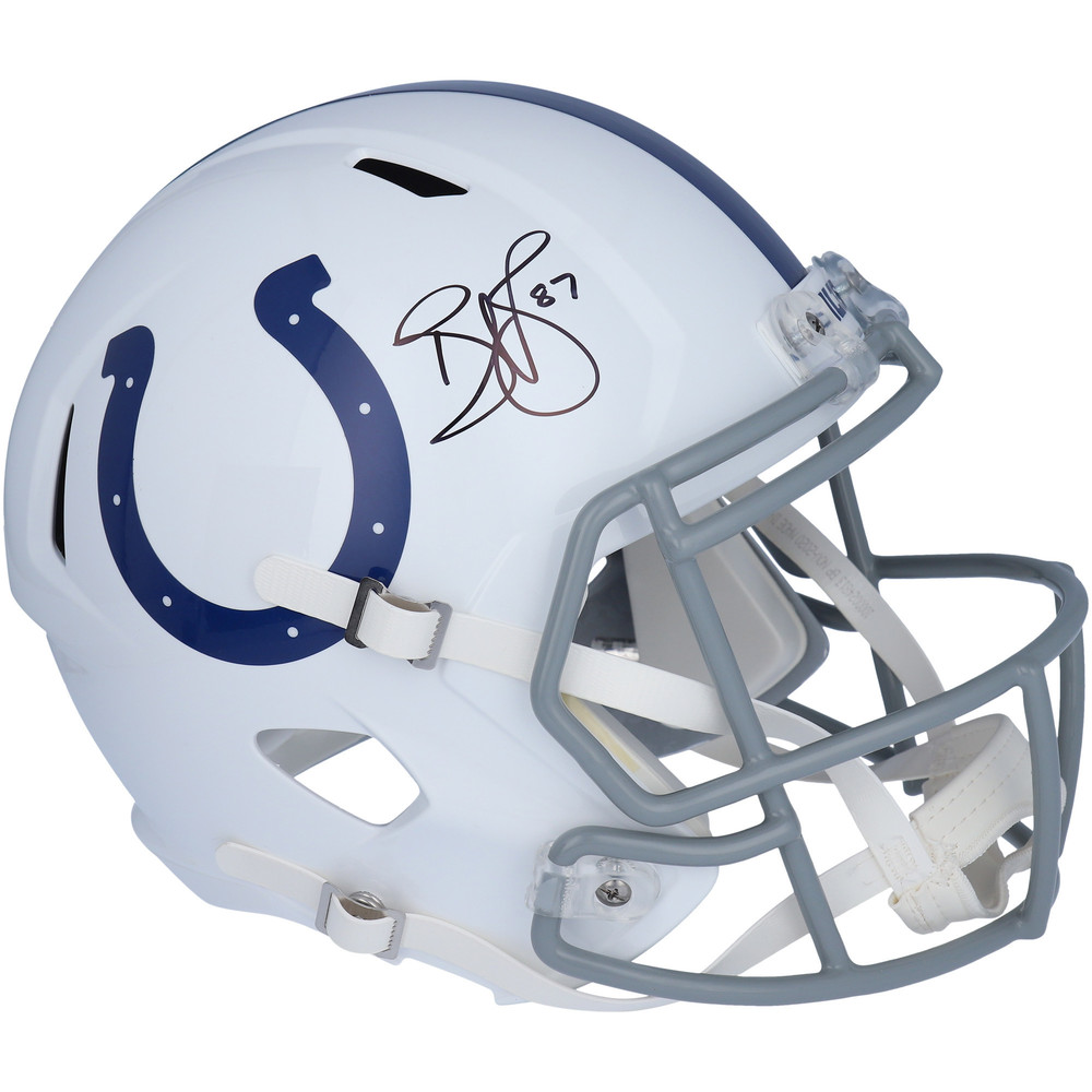 Reggie Wayne Indianapolis Colts Autographed Riddell Speed Replica ...