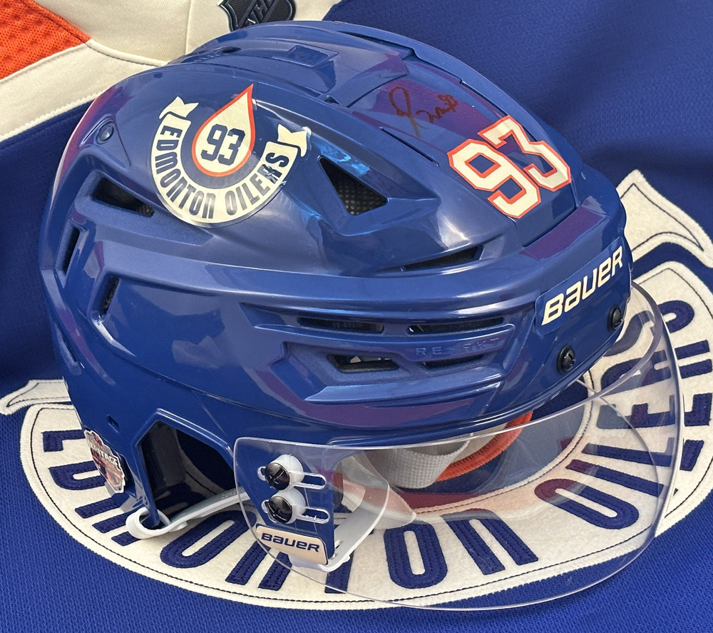 Ryan Nugent-Hopkins #93 - Autographed 2023 NHL Heritage Classic ...