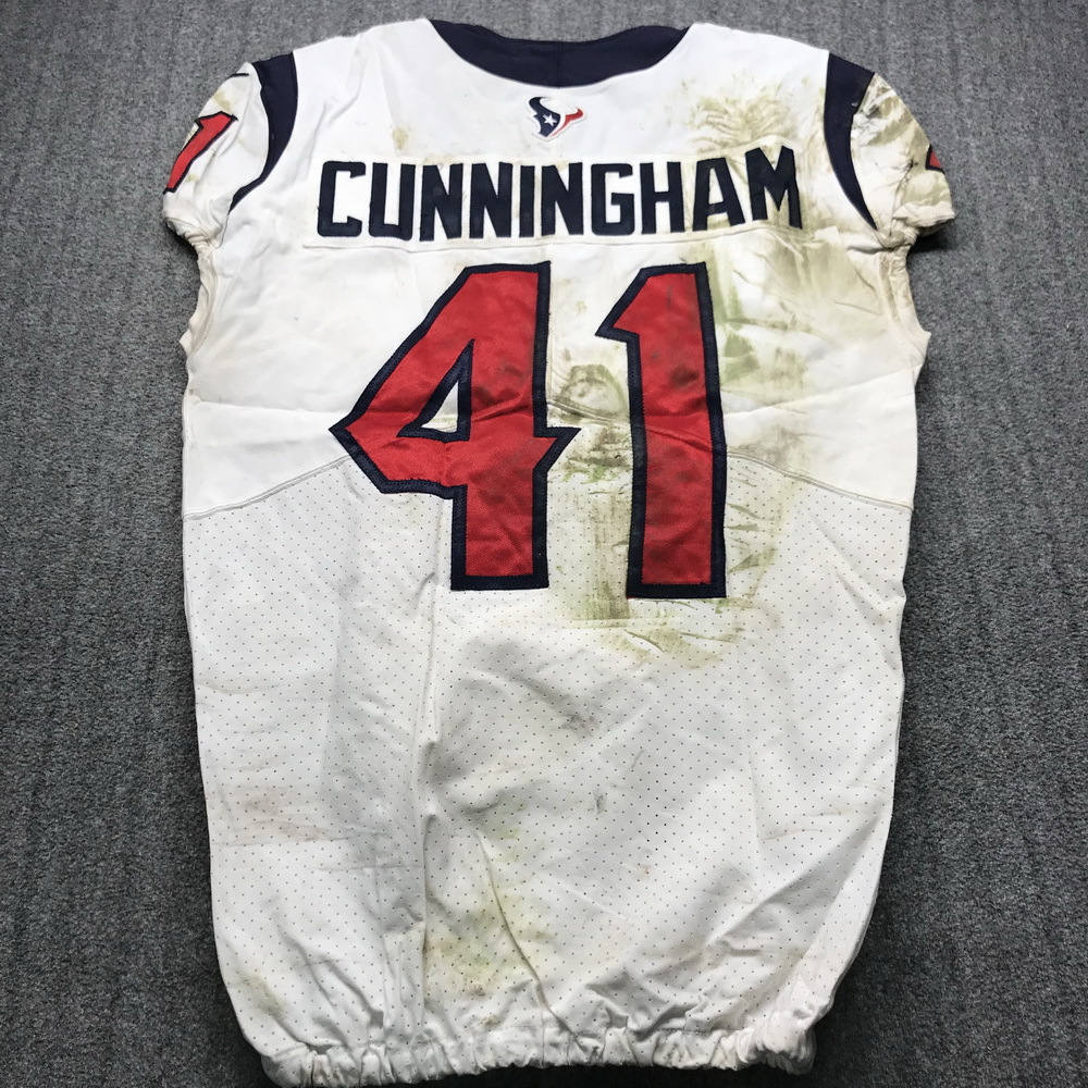 London Games - Texans Zach Cunningham Game Used Jersey (11/3/19) Size ...