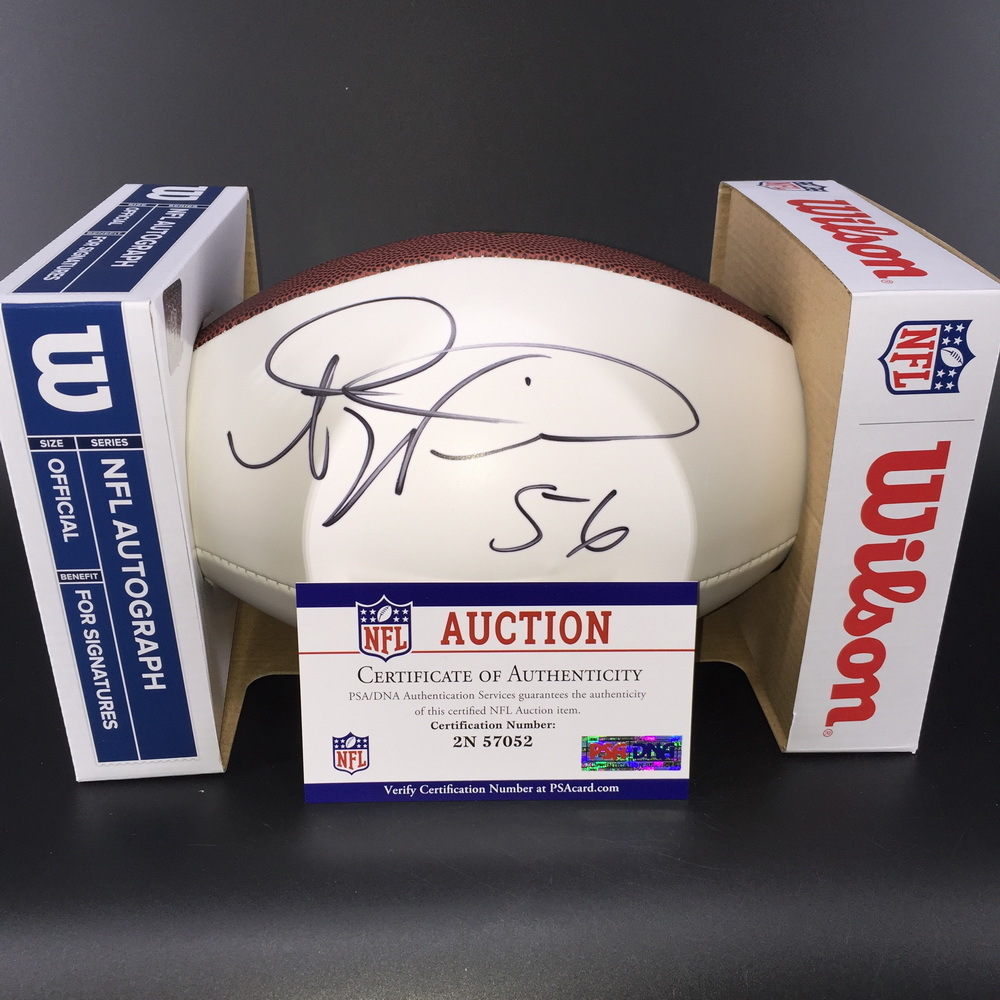 NFL - Broncos Al Wilson Signed Panel Ball | The official auction site ...
