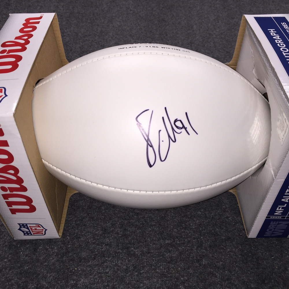 Patriots - Jamie Collins signed panel ball with Patriots logo | The ...