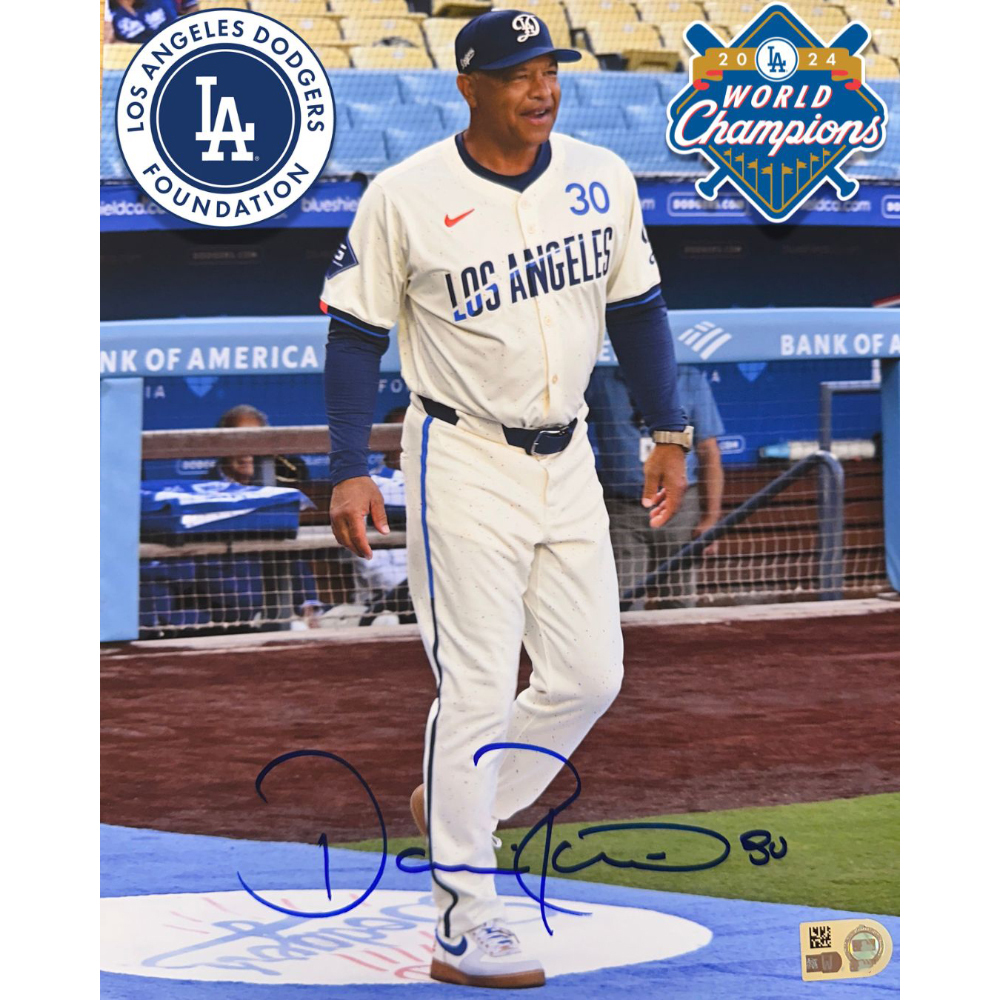 2025 Dave Roberts 2025 Autographed and Authenticated Photo - 8x10 | Los ...