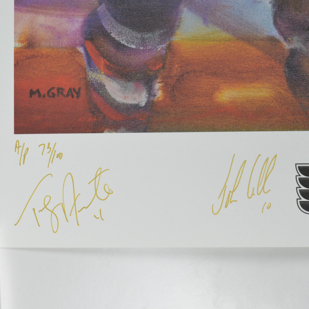 Philadelphia Flyers - "The Cutting Edge" by Mark Gray - Signed ...