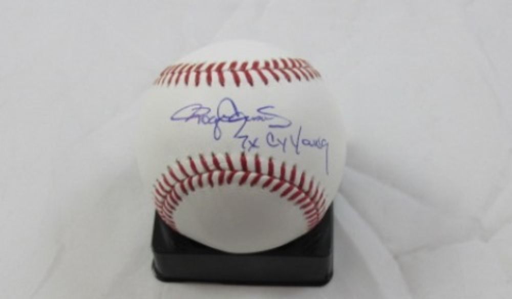 Roger Clemens Autographed "7x Cy Young" Baseball | MLB Auctions