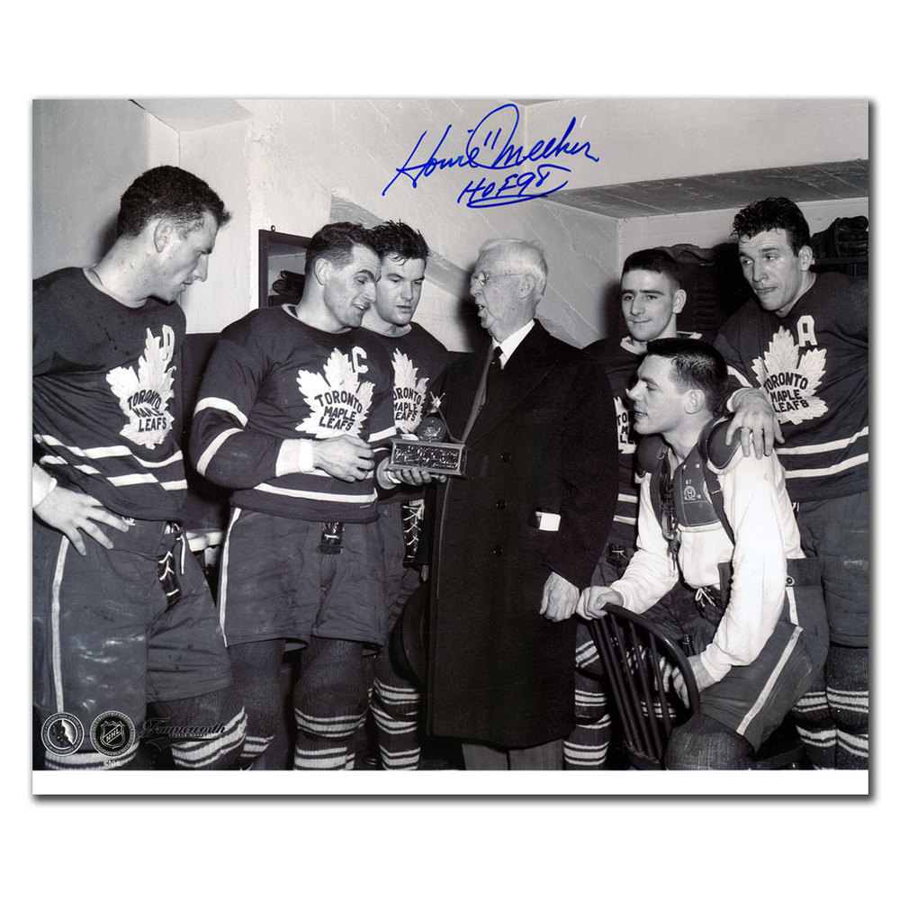 Howie Meeker Toronto Maple Leafs Autographed 11x14 - NHL Auctions