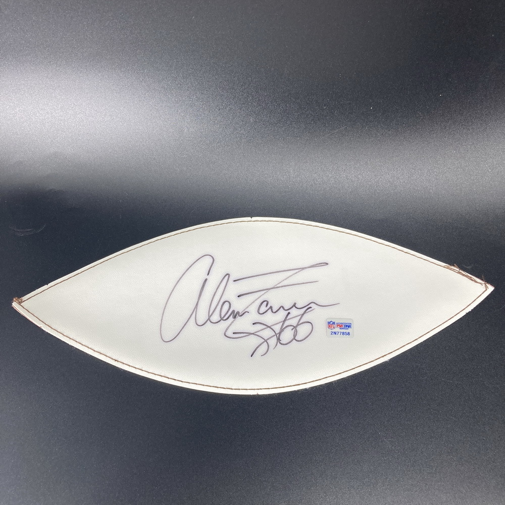 NFL - Steelers Alan Faneca Signed White Panel | The official auction ...