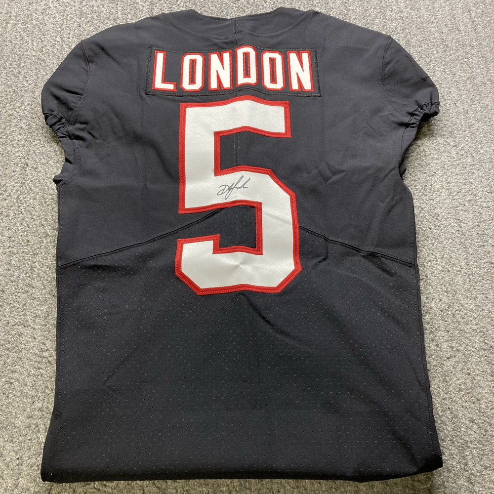 NFL - Falcons Drake London Signed Authentic Jersey Size 40 | The ...