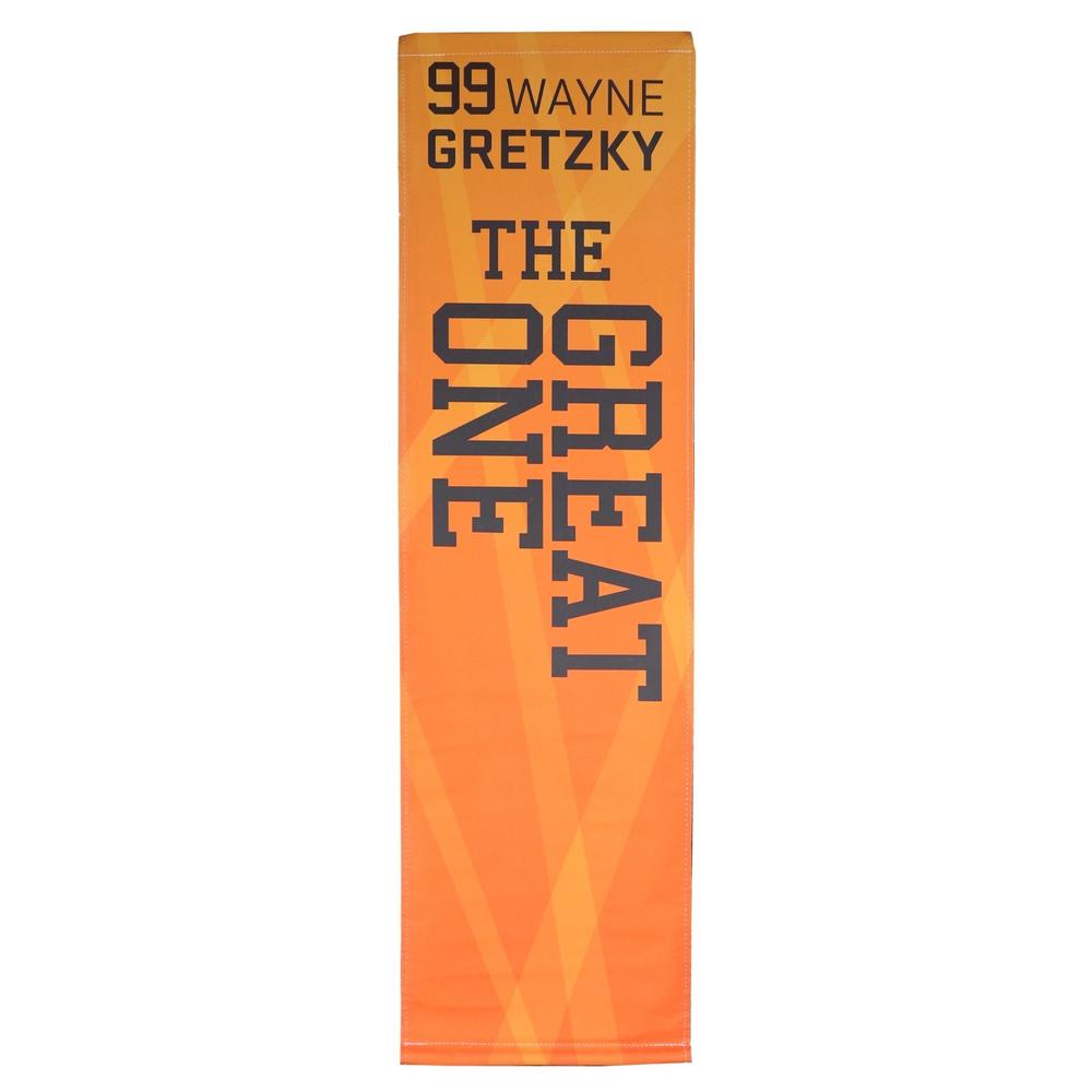 The Great One - 9 & 99 Exhibit Banner - Limited Edition 1/1 - NHL Auctions